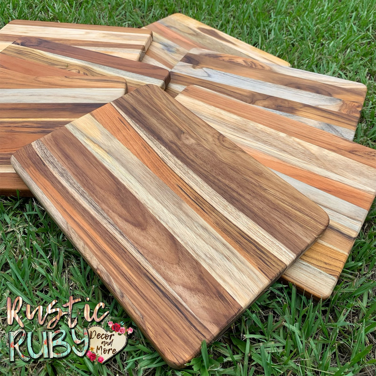 Teak Cutting Boards – Rustic Ruby Decor & More